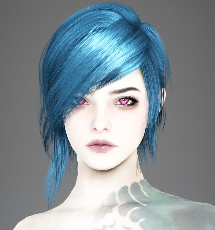 Jinx Short Hair (Inspired Look) | Deadeye | Beauty Album | Garmoth.com ...